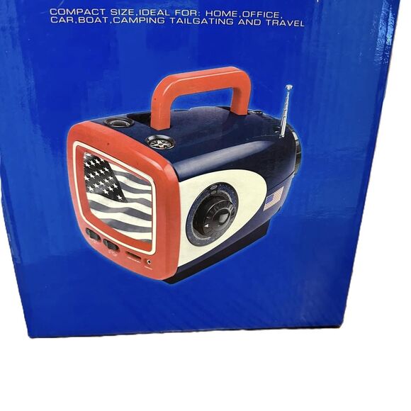 Portable Audio & Video | New Claybrooke 5 In 1 Compact Tv Radio ...